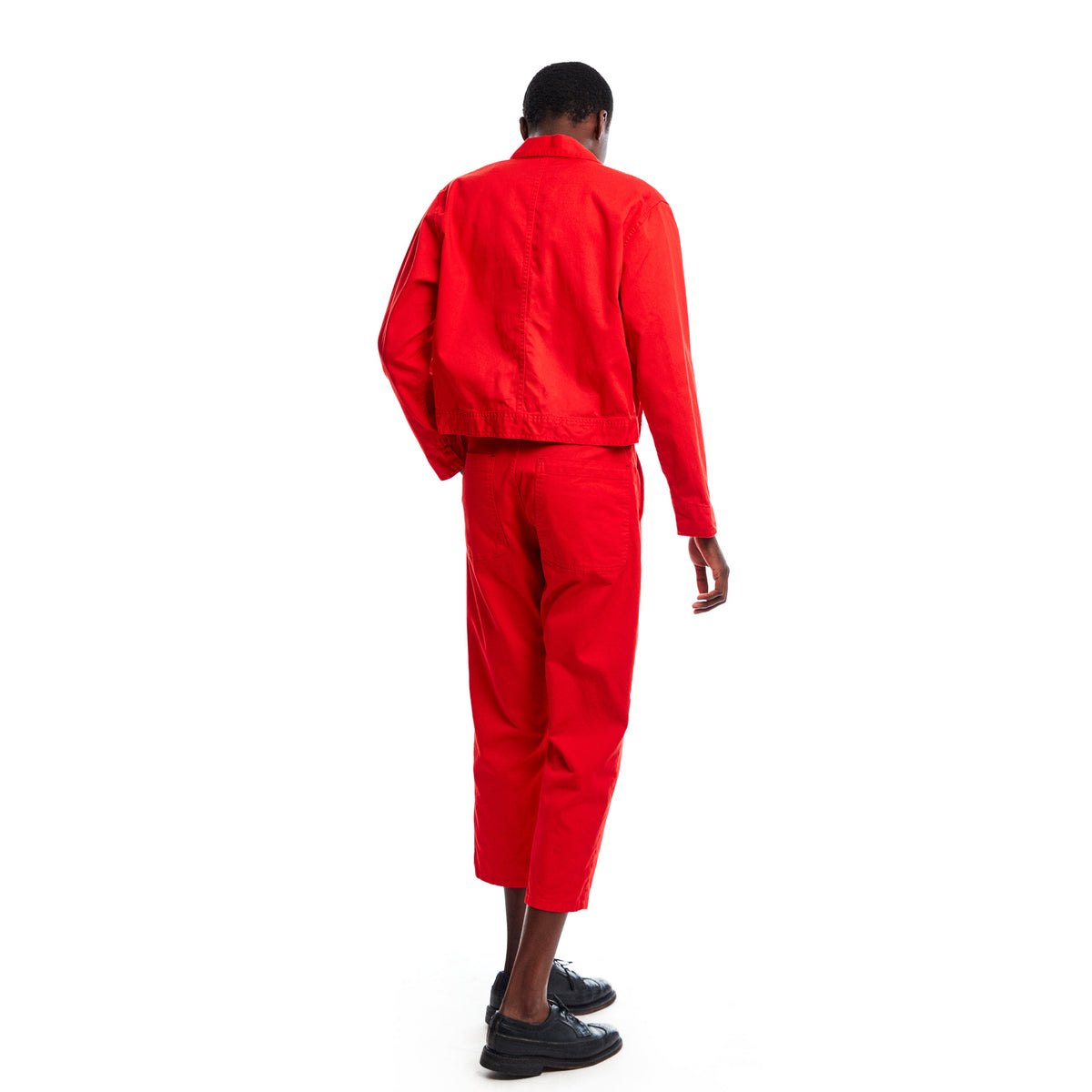 Short Red Snap Jacket – LINCOLN